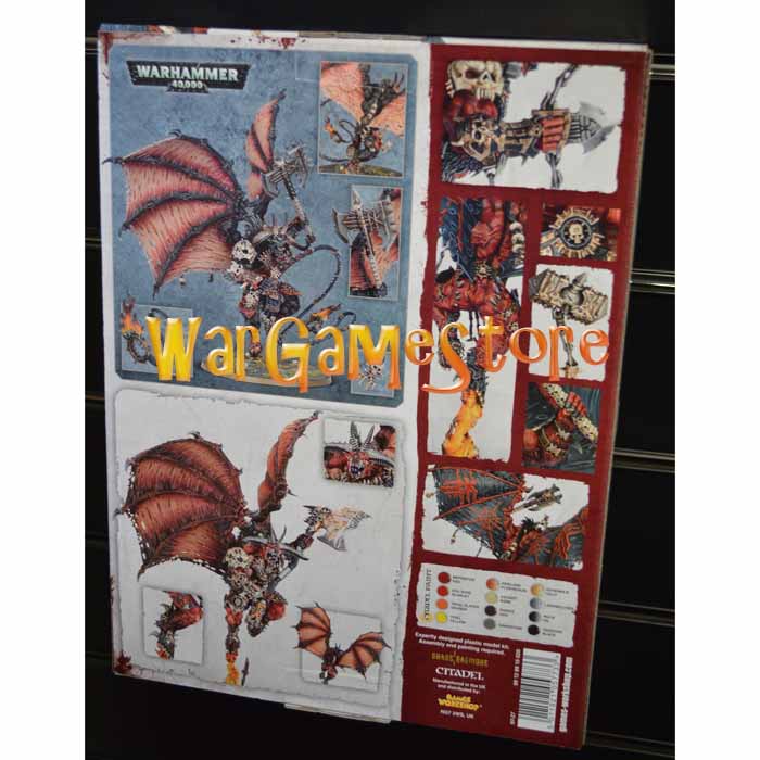 Khorne Bloodthirster Daemons of Chaos Warhammer - WarGameStore