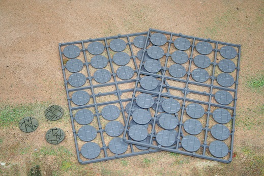 25mm Paved Effect Bases Renedra - WarGameStore