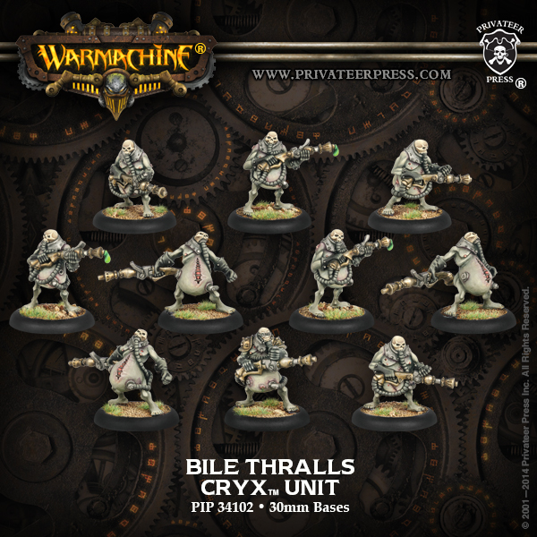 Cryx Bile Thralls Unit (10 models) - WarGameStore