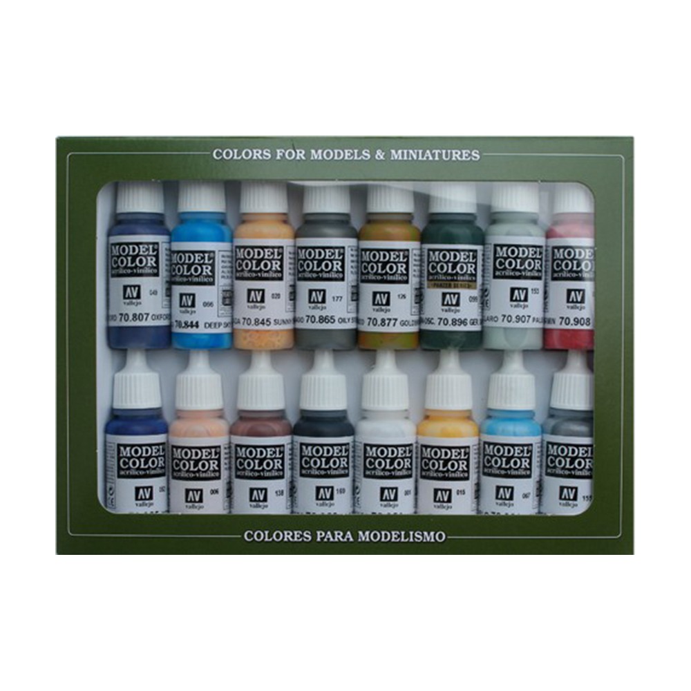 Vallejo Model Color American Civil War Paint Set - WarGameStore