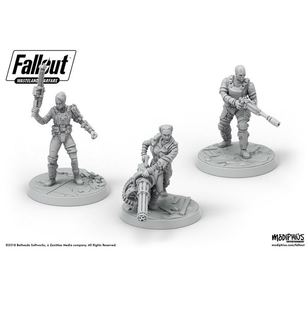 Fallout: Wasteland Warfare Raiders - Ack-Ack, Sinjin and Avery ...