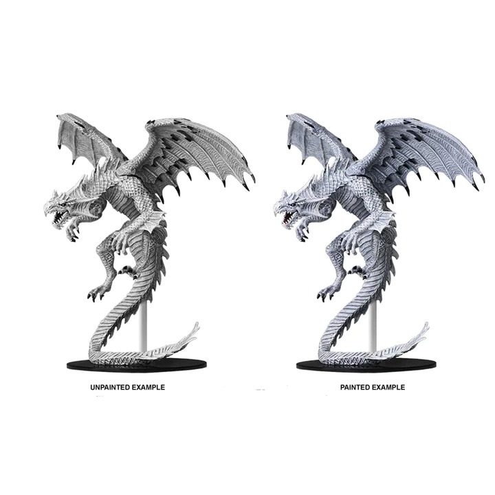 WizKids Pathfinder Battles: Gargantuan White Dragon - WarGameStore