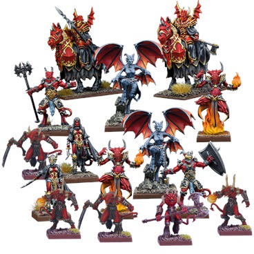 Kings of War: Vanguard - Abyssal Starter Set - WarGameStore