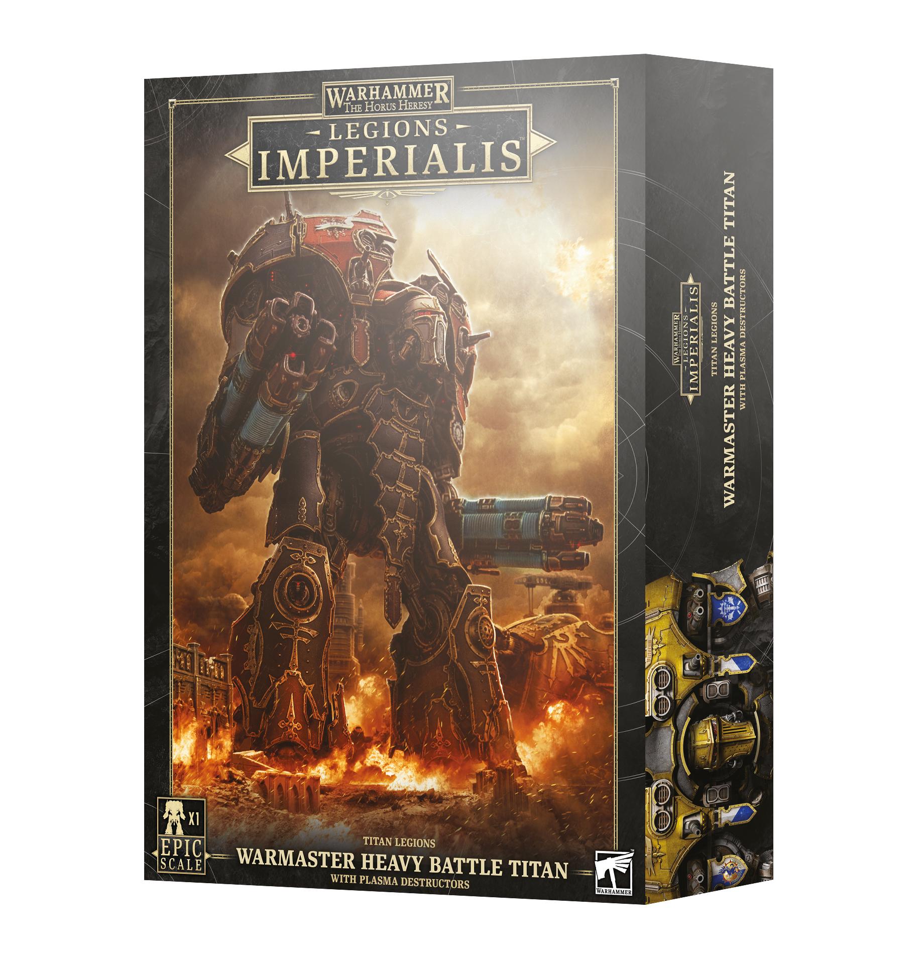 Legions Imperialis: Warmaster Heavy Battle Titan with Plasma ...