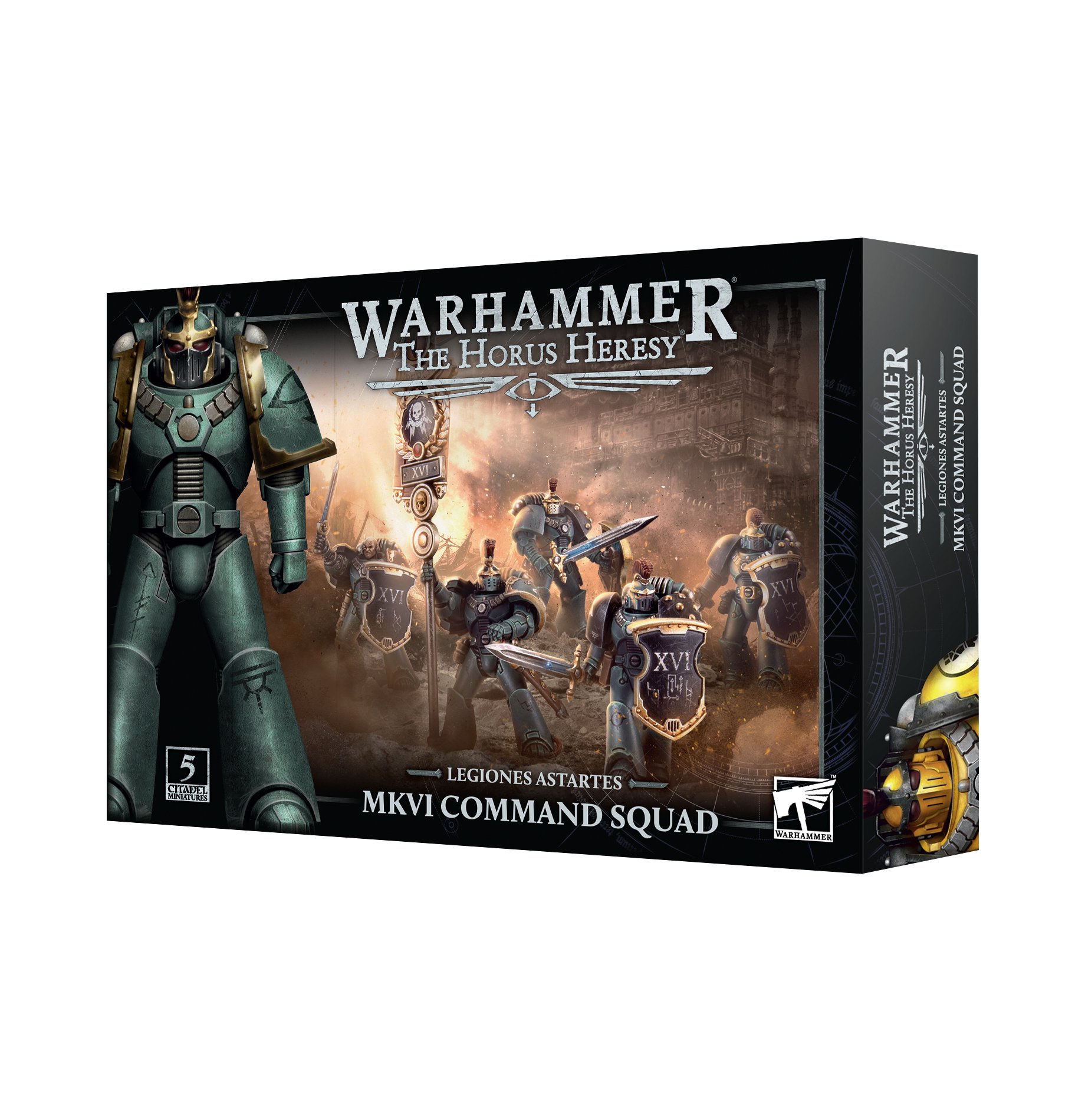 Horus Heresy: MKVI Command Squad - WarGameStore