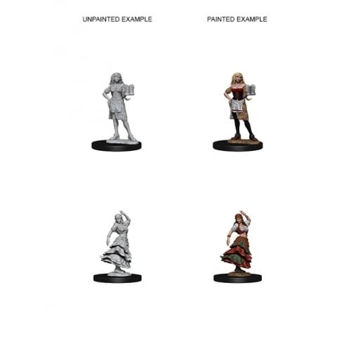 Dungeons & Dragons Miniatures: Bartender and Dancing Girl - WarGameStore