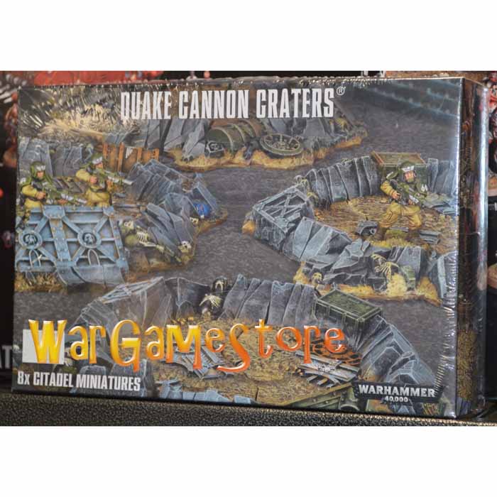 Quake Cannon Craters Warhammer 40,000 - WarGameStore