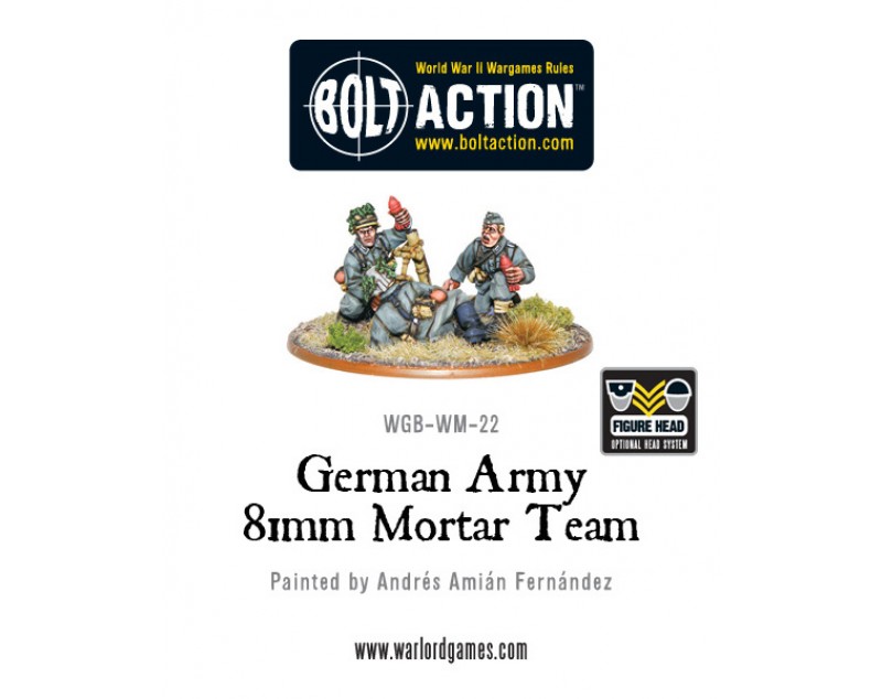 German 81mm Mortar Team - WarGameStore